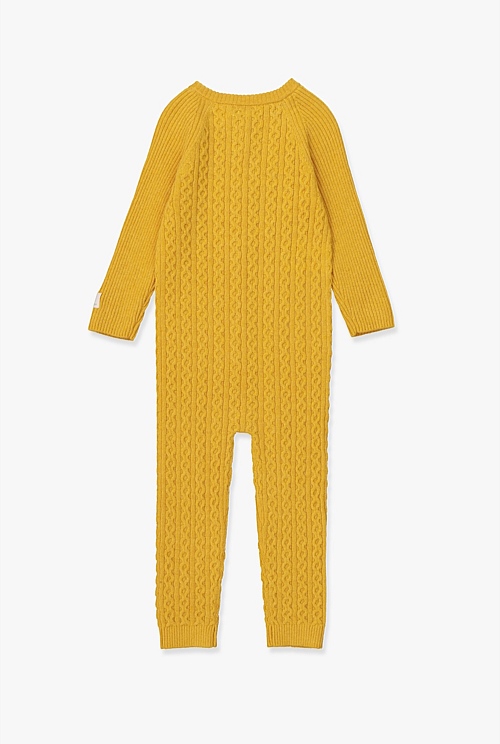 Saffron Cable Knit Jumpsuit - Jumpsuits & Bodysuits | Country Road
