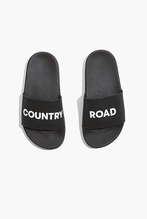 Black Country Road Slide - Accessories | Country Road