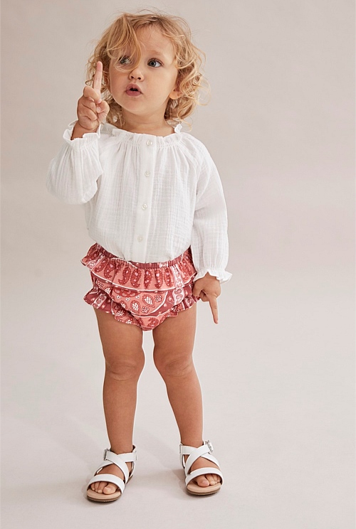 Ginger Scarf Print Bloomer - Shorts | Country Road