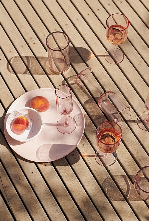 Rose Byron Wine Glass - Picnic | Country Road