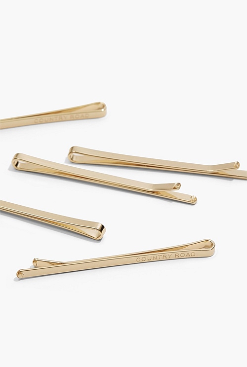 Gold Metal Pin Set - Accessories | Country Road