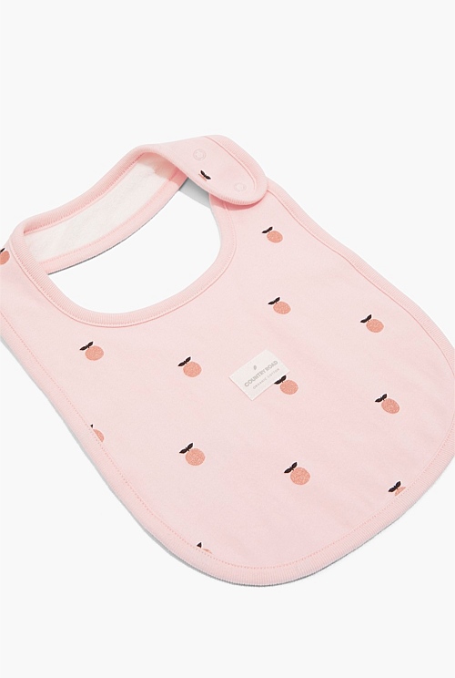 Pale Pink Fruit Bib - Accessories | Country Road