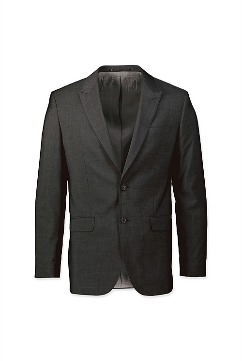 Charcoal Slim Pinhead Jacket - Suits & Tailoring | Country Road