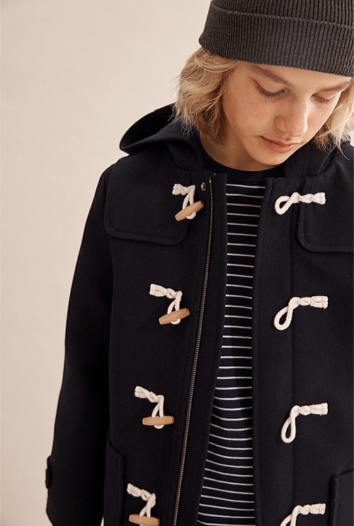 Teen Melton Coat - Jackets & Coats | Country Road