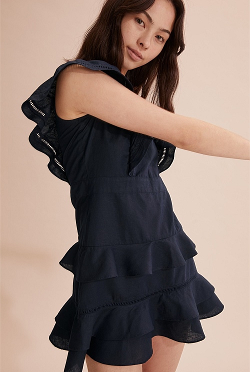 Teen Ruffle Dress - Dresses | Country Road