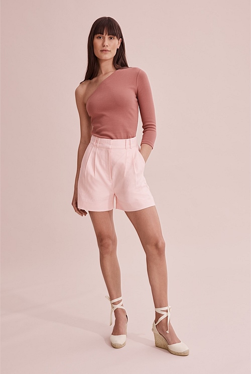 Cardamom One Shoulder Top - T-Shirts & Tops | Country Road